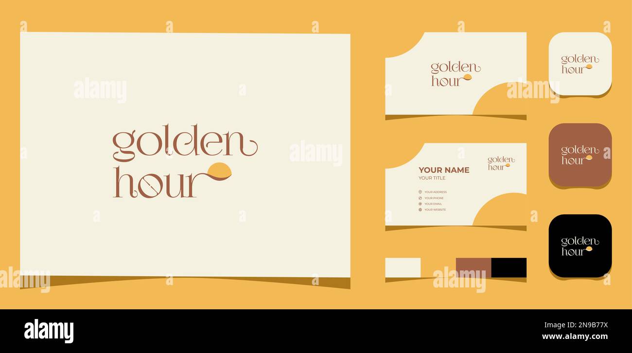 Golden Hour, Logo Design, Creative modern Logos Designs Vector ...
