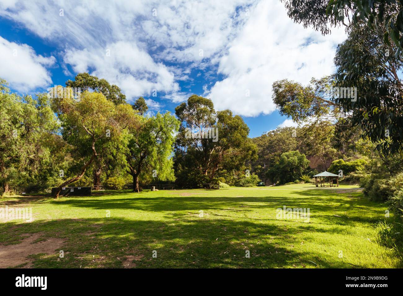 Lerderderg Gorge Circuit Walk in Melbourne Australia Stock Photo - Alamy