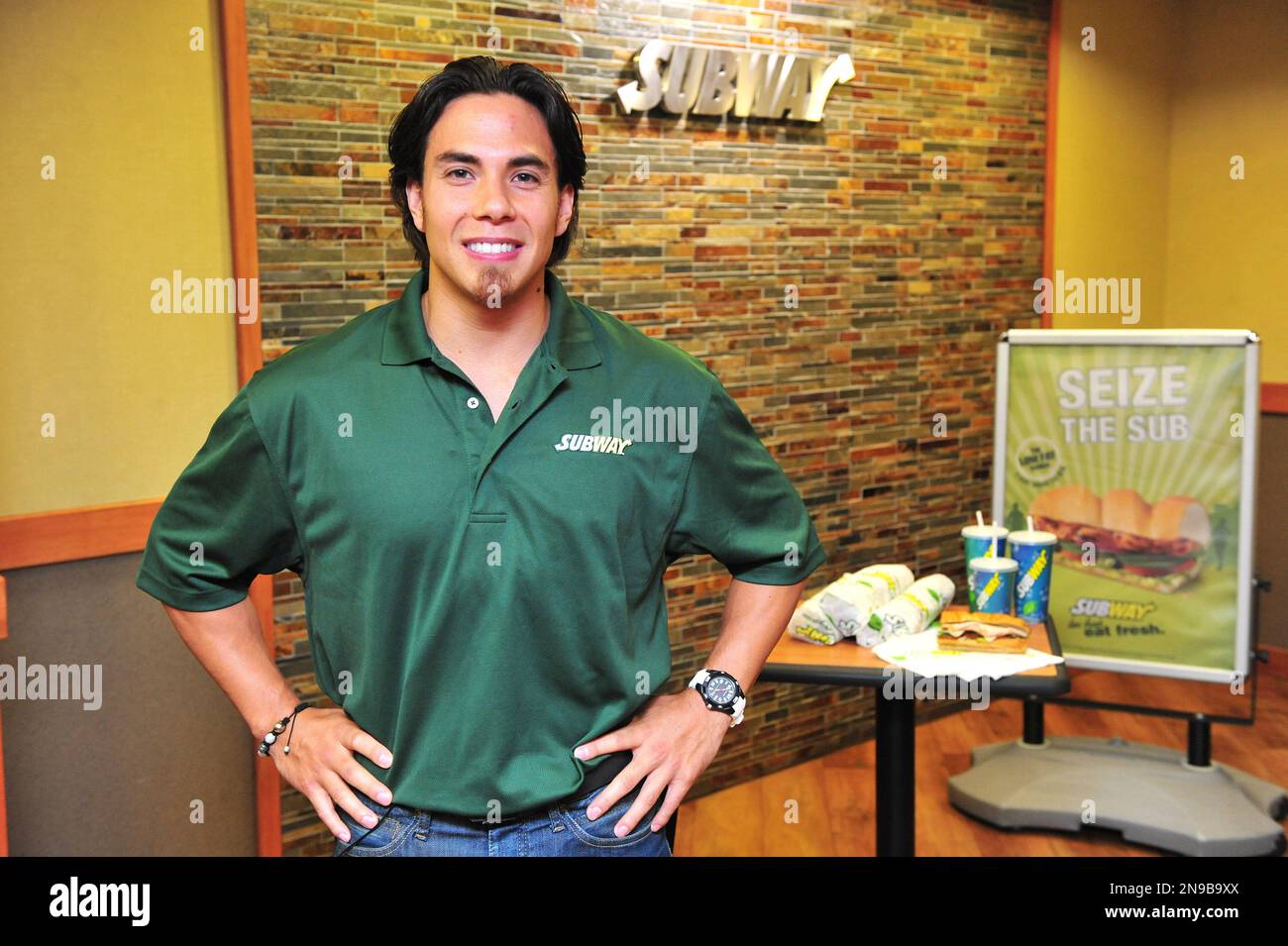 COMMERCIAL IMAGE - Apolo Ohno takes a break from his hectic schedule ...