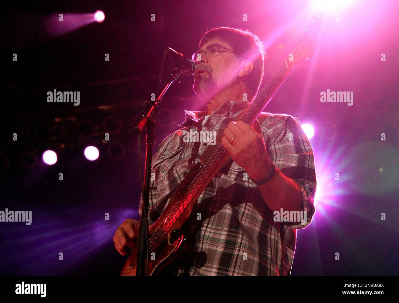 Teddy Gentry, of the country group Alabama, performs Friday, July 20 ...