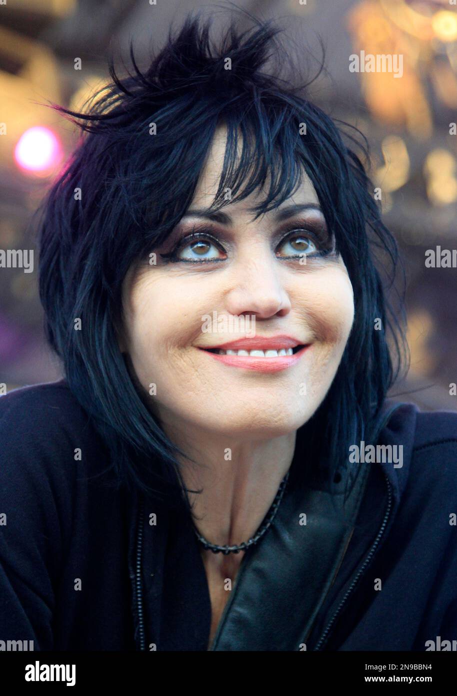 Singer Joan Jett, of Joan Jett and the Blackhearts, performs Thursday ...
