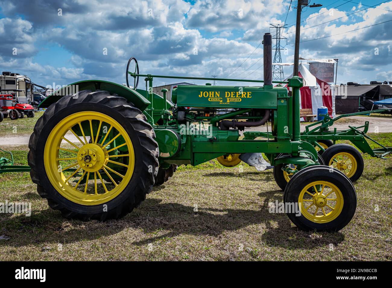 1937 john deere model a tractor hi-res stock photography and images - Alamy