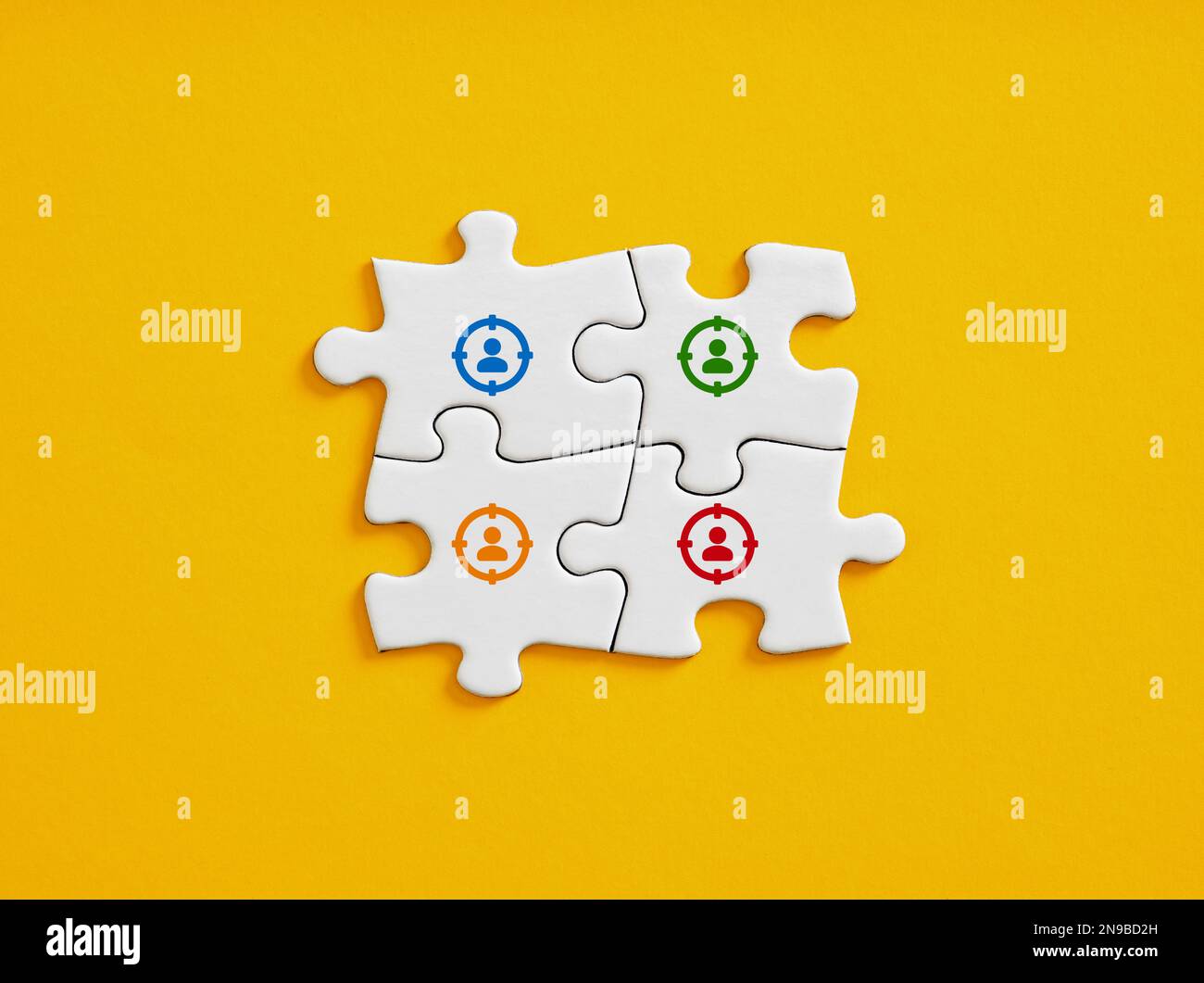 Target customer and market segmentation, business marketing concept ... Target customer and market segmentation, business marketing concept ...