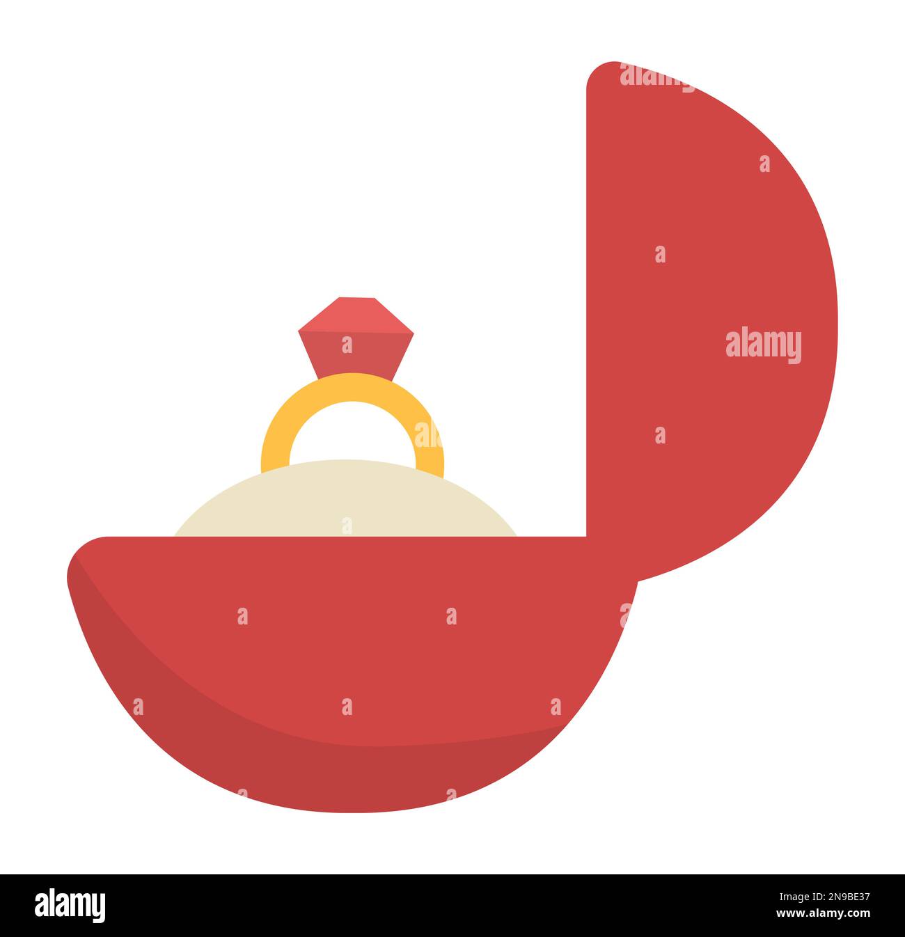 Marriage proposal clipart hi-res stock photography and images - Alamy