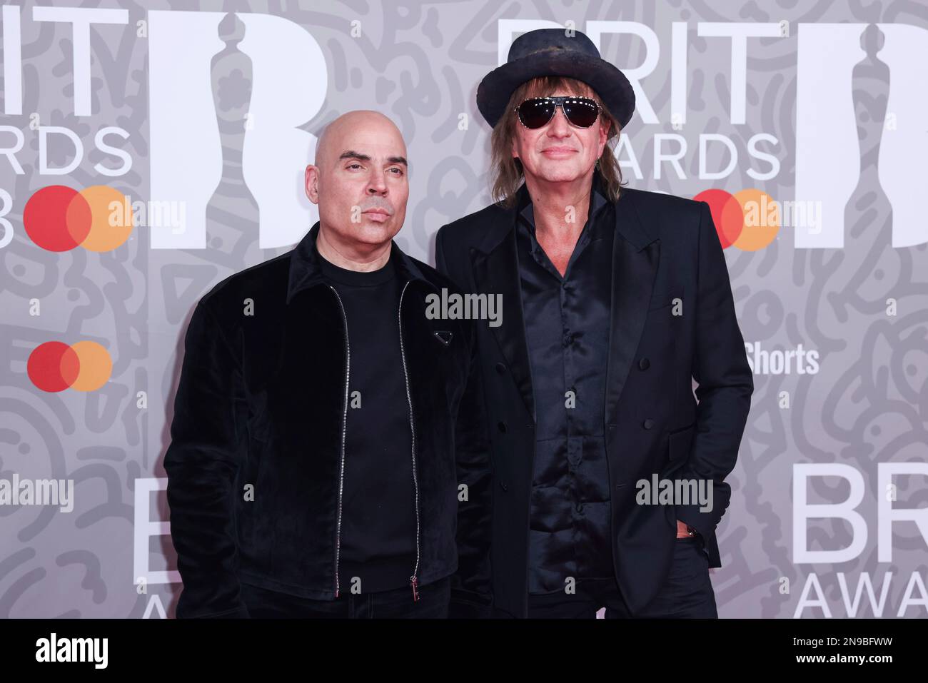 Merck Mercuriadis and Richie Sambora pose for photographers upon ...