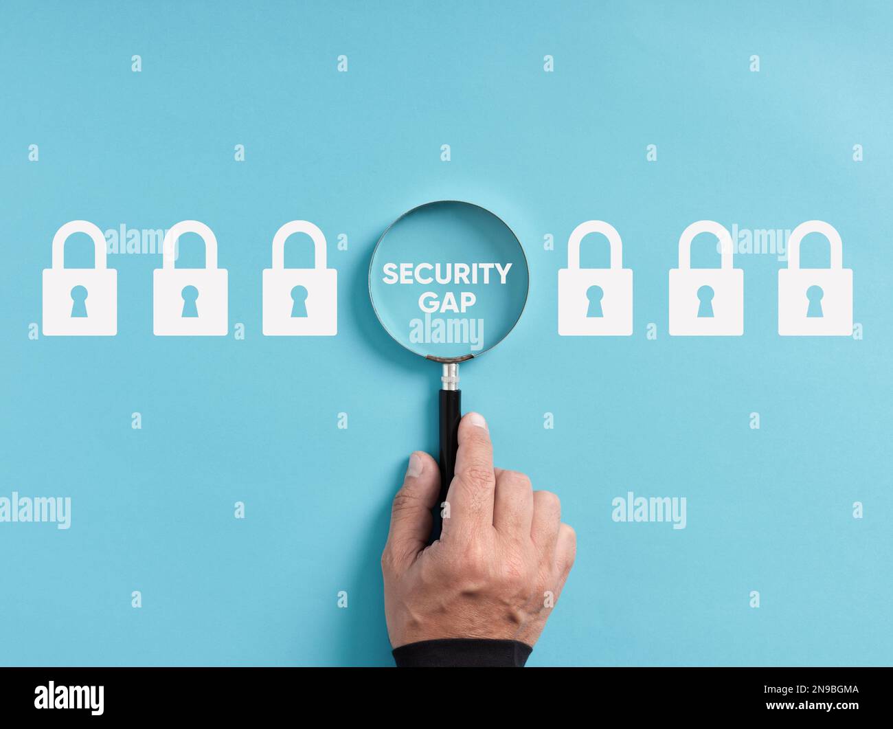 Magnifying glass on word access hi-res stock photography and images - Alamy