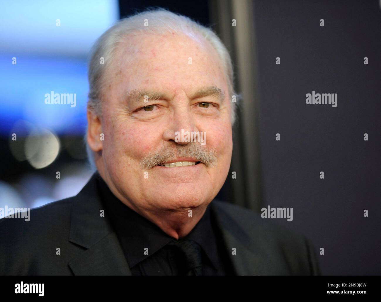Actor Stacy Keach attends the world premiere of "The Bourne Legacy" at ...