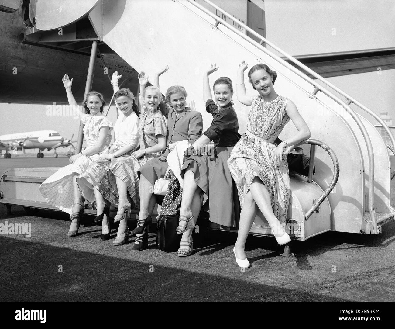 Six members of the Danish Royal Ballet troupe, second oldest ballet ...