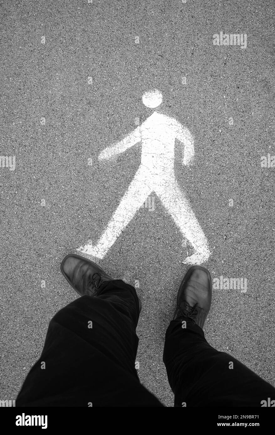 Health sign image Black and White Stock Photos & Images - Alamy