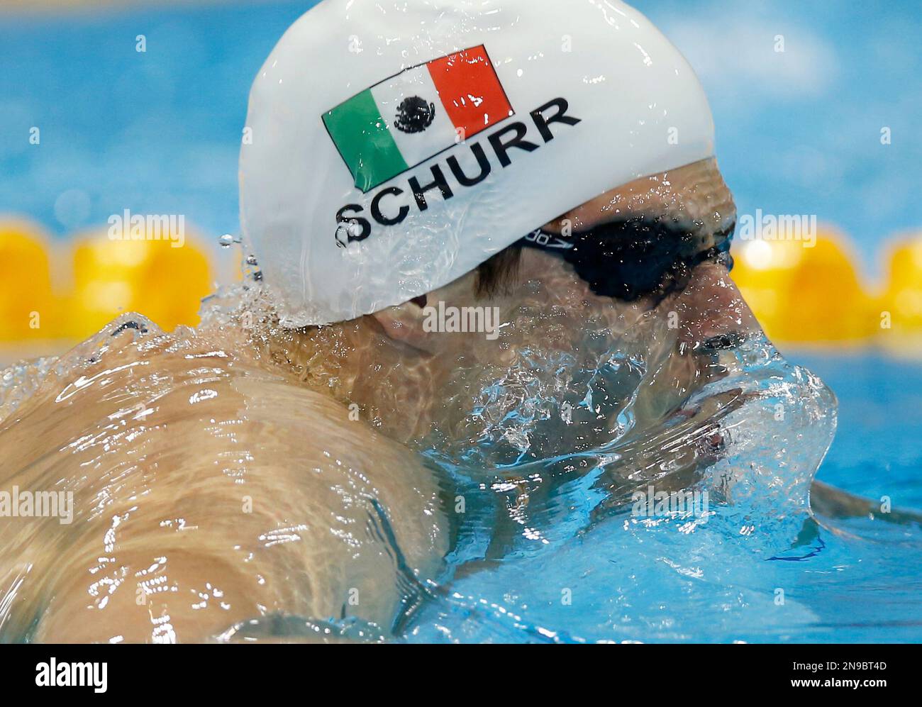Mexico's Christian Schurr Voight competes in a men's 200- meter ...