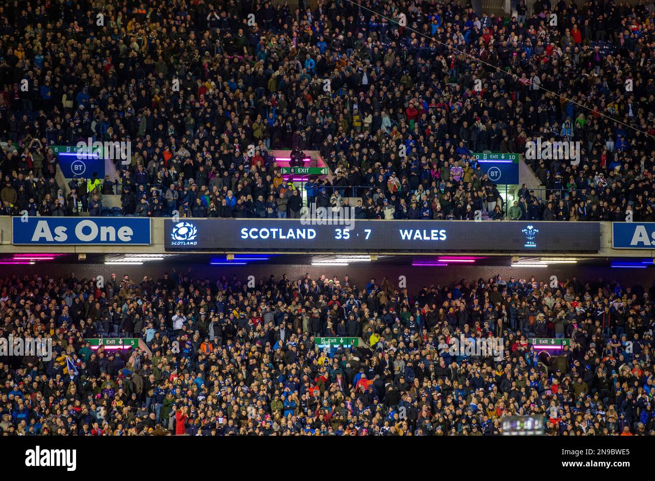 2023 final scoreboard hi-res stock photography and images - Alamy