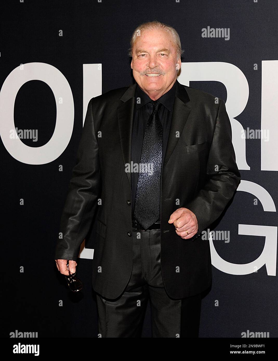 Actor Stacy Keach attends the world premiere of "The Bourne Legacy" at ...