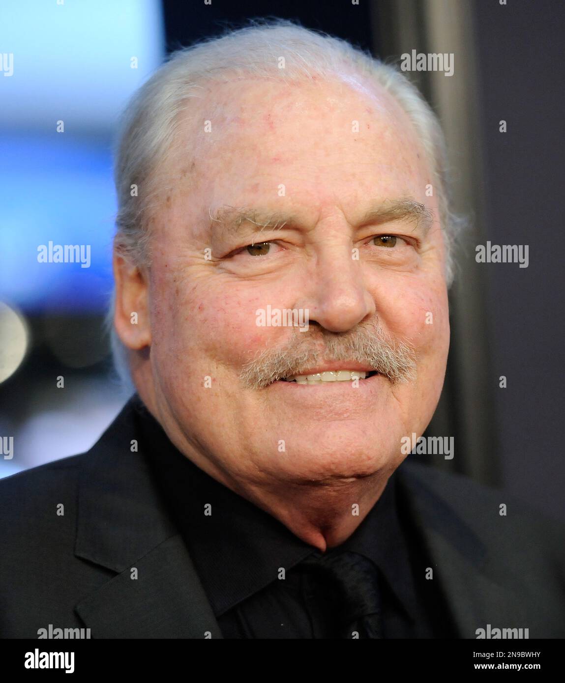 Actor Stacy Keach attends the world premiere of "The Bourne Legacy" at ...