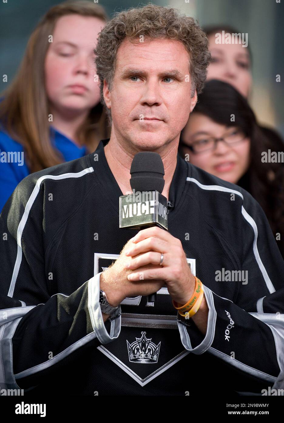 Actor Will Ferrell visits New.Music.Live at the MuchMusic HQ to promote ...