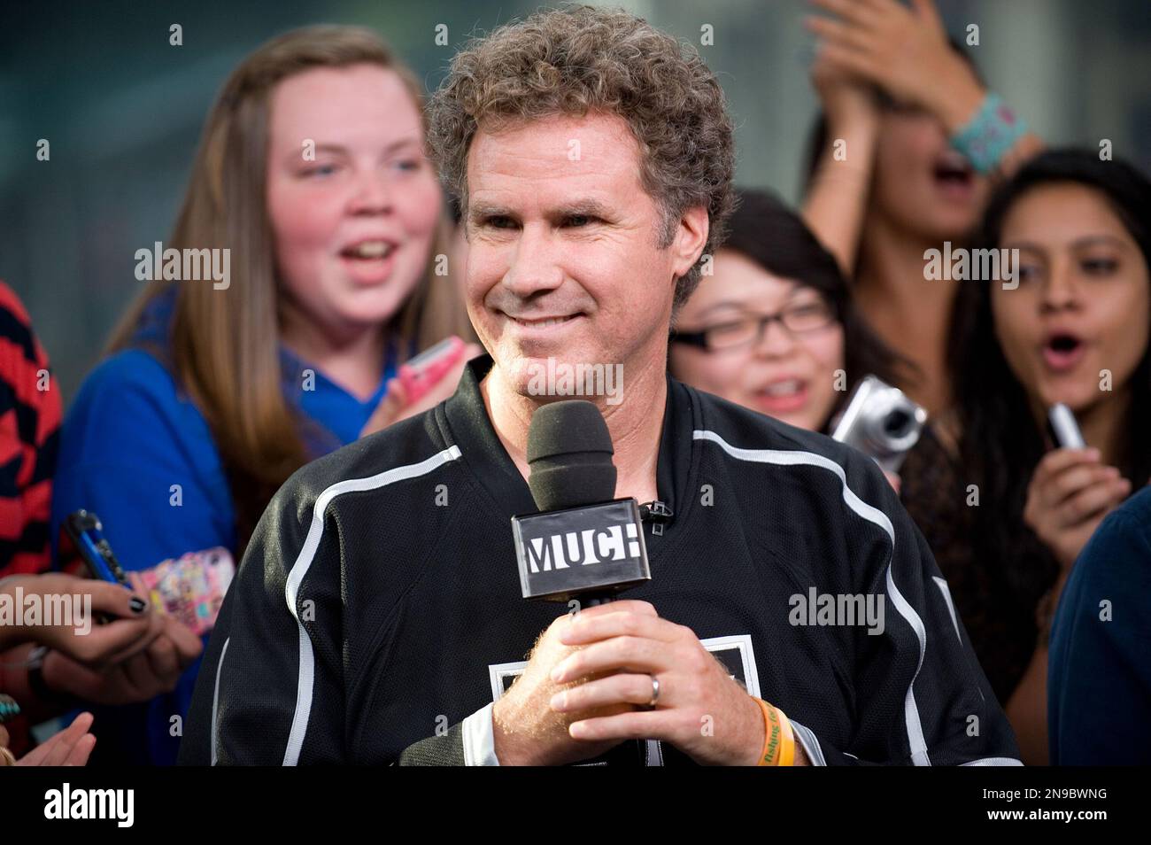 Actor Will Ferrell visits New.Music.Live at the MuchMusic HQ to promote ...