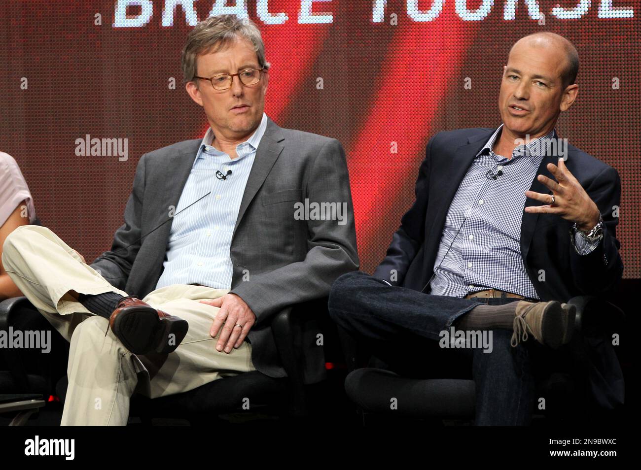 Alex Gansa, left, and Howard Gordon from the television show "Homeland ...