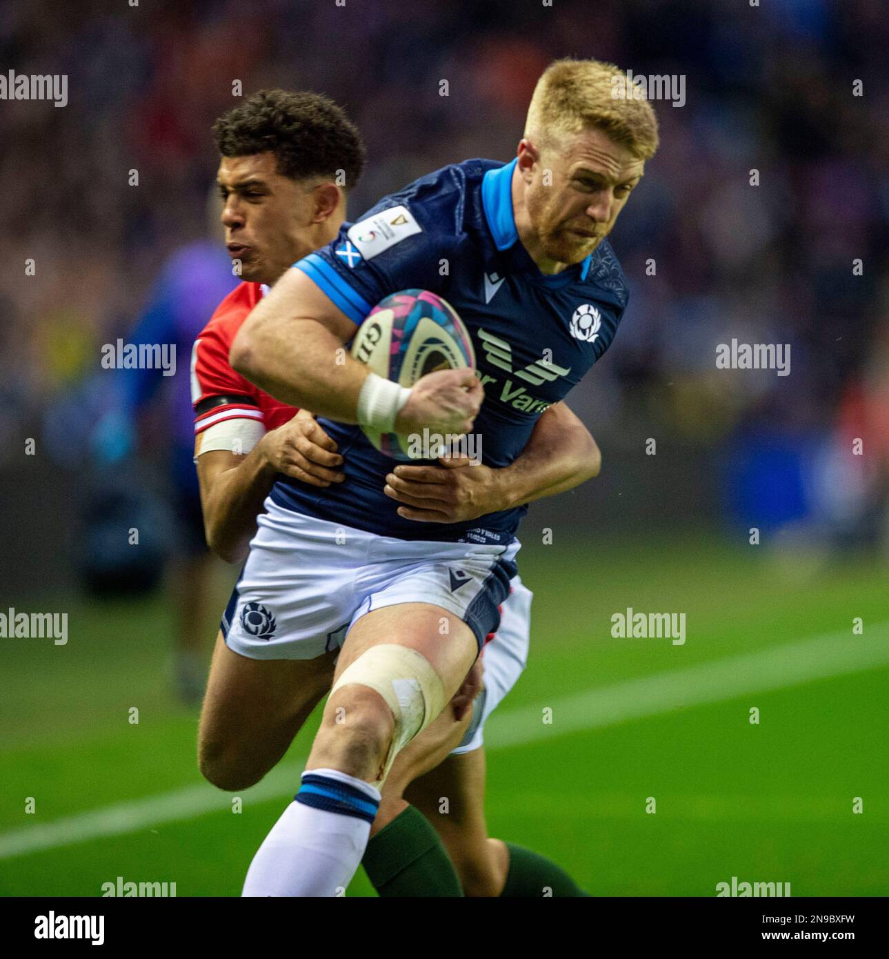 Kyle steyn scottish rugby player hi-res stock photography and images ...