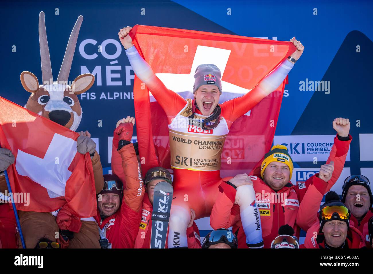 Courchevel, France. 12th Feb, 2023. Alpine skiing: World Championships ...