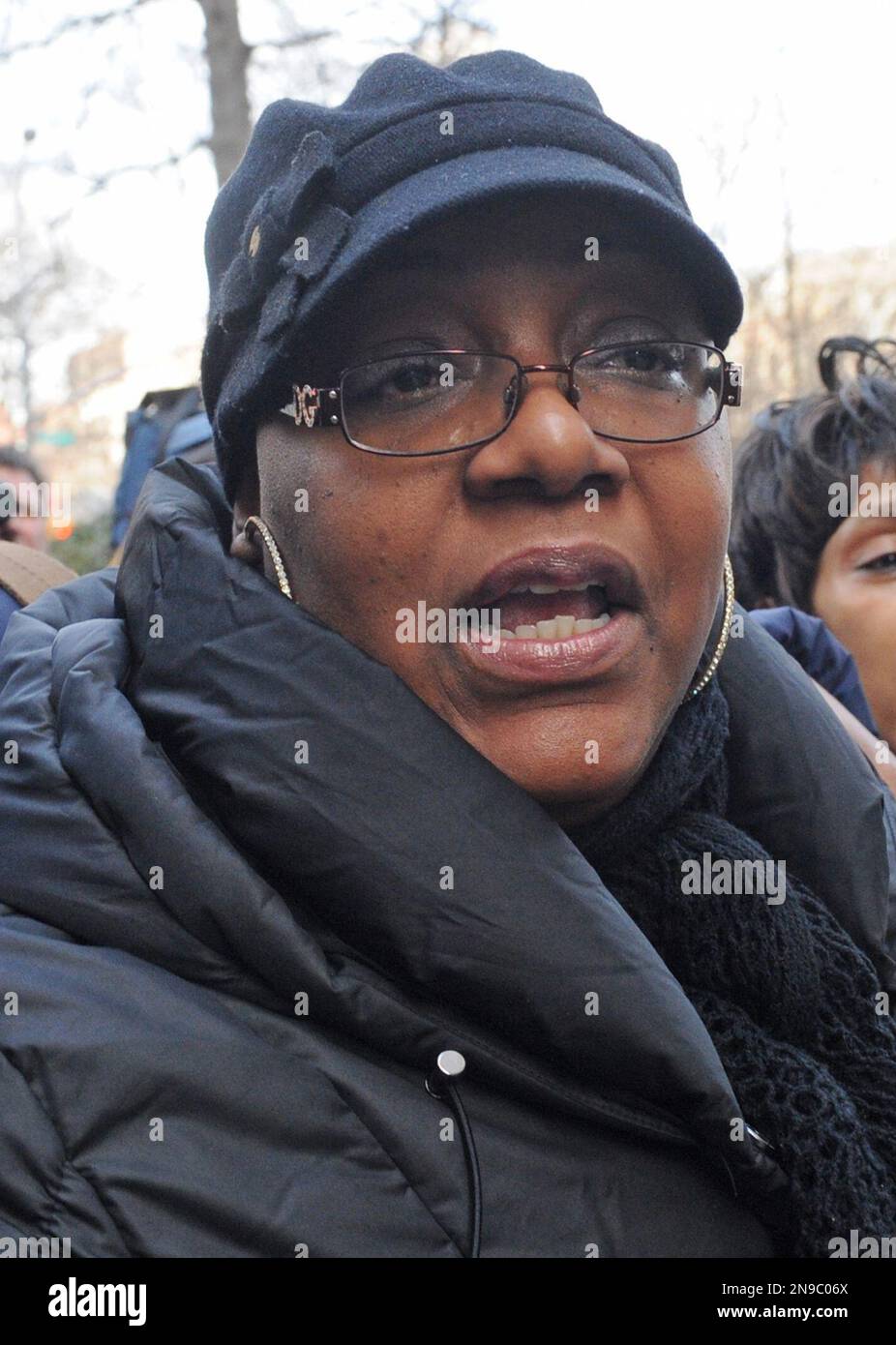 FILE - In this Feb. 10, 2012 photo, Joy White, center, whose daughter ...