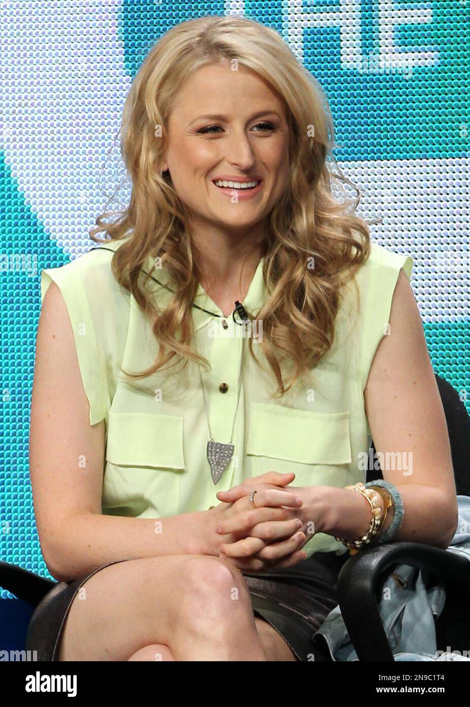 Actress Mamie Gummer, from the television show "Emily Owens, M.D.", is ...