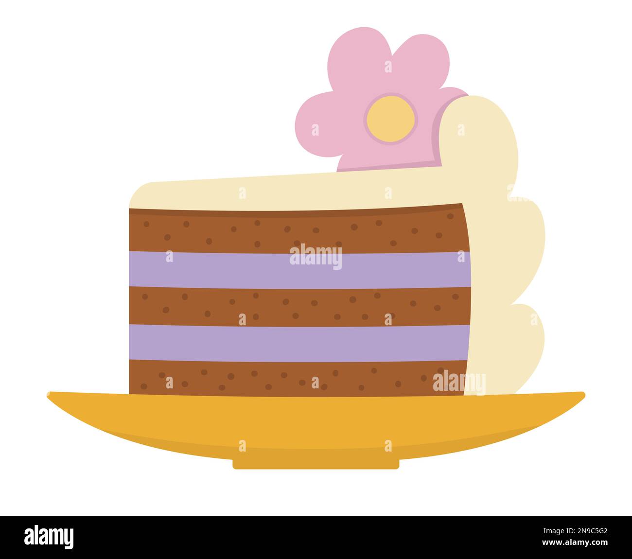 Purple Wedding Cake Clip Art