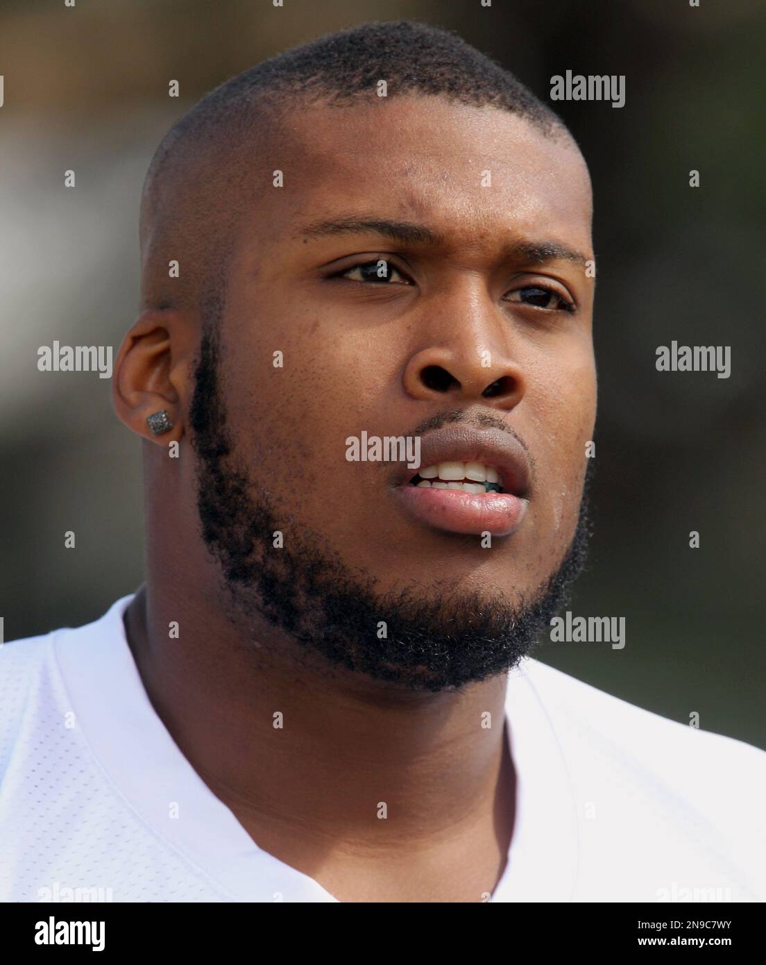 Minnesota Vikings offensive tackle DeMarcus Love (73) shown during NFL ...