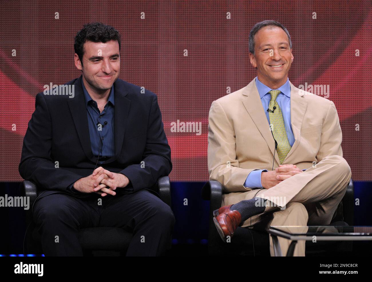 Actor David Krumholtz and executive producer David Kohan participate in ...