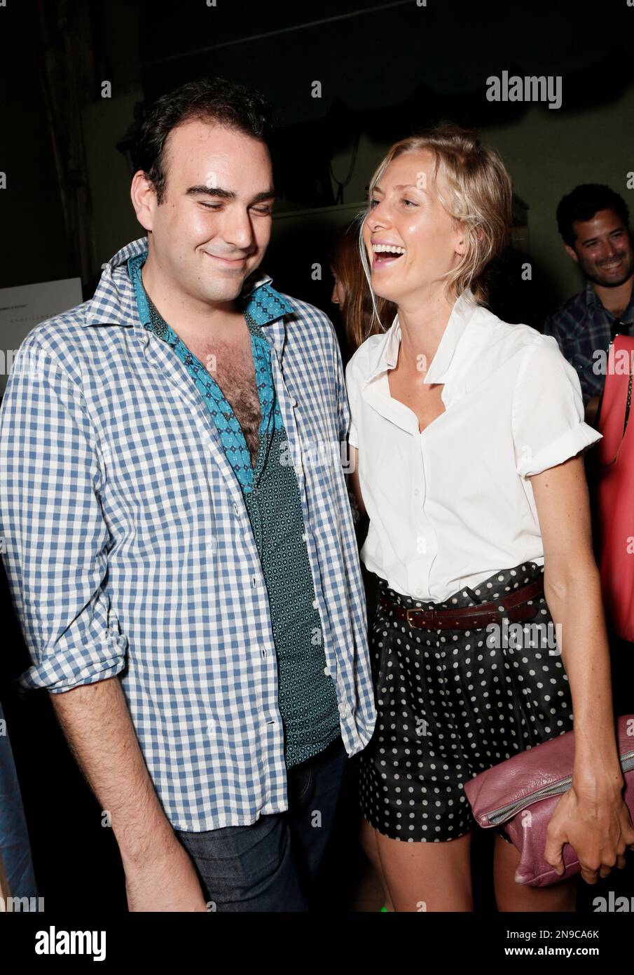 Jessica de Ruiter (right) and guest attend the "Celeste and Jesse ...