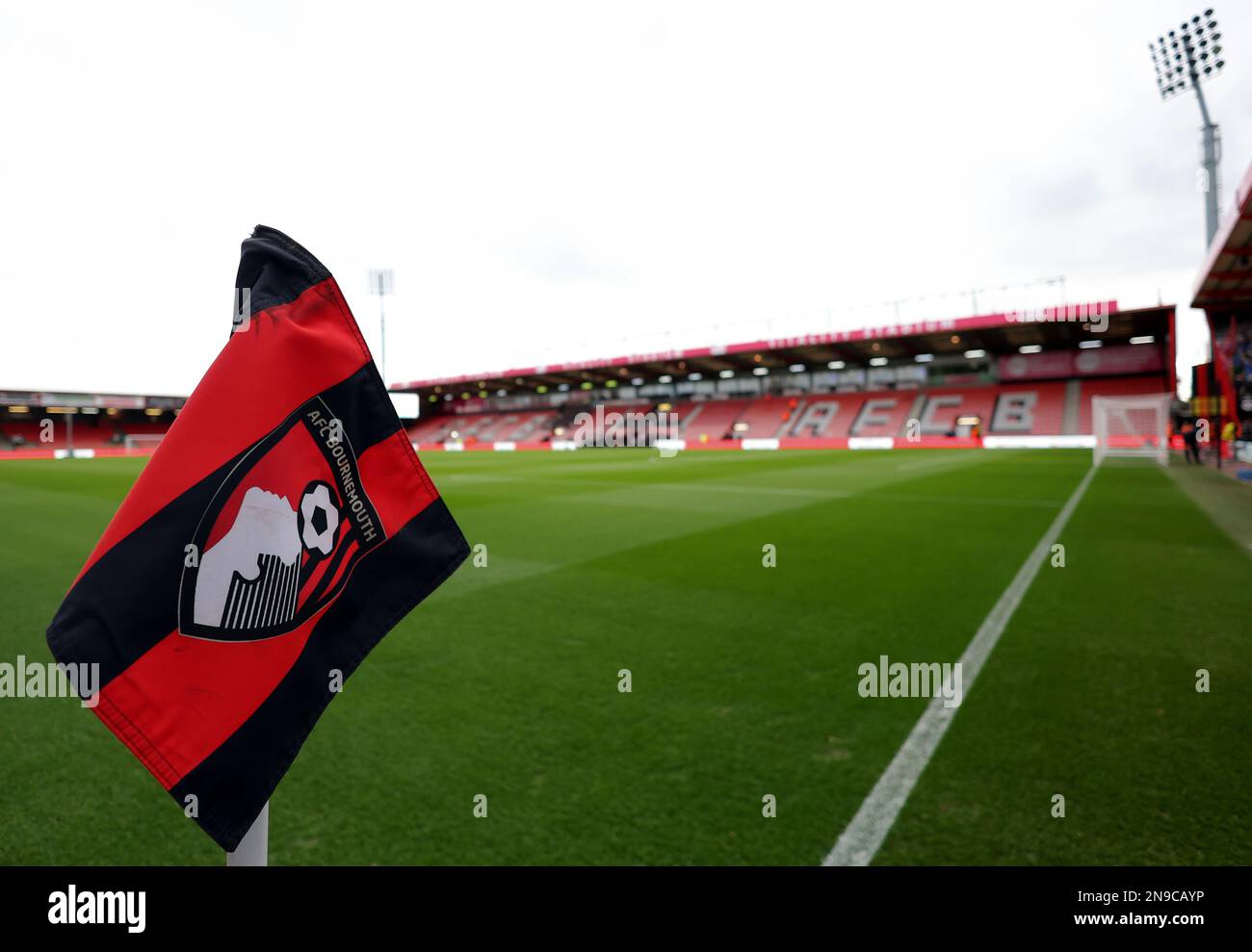 An afc bournemouth flag ahead premier league match vitality stadium hi ...