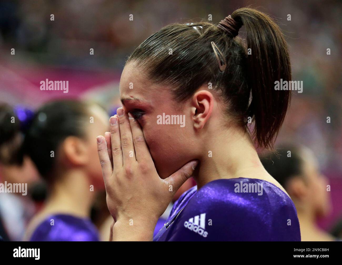 U S Gymnast Jordyn Wieber Cries After She Failed To Qualify For The