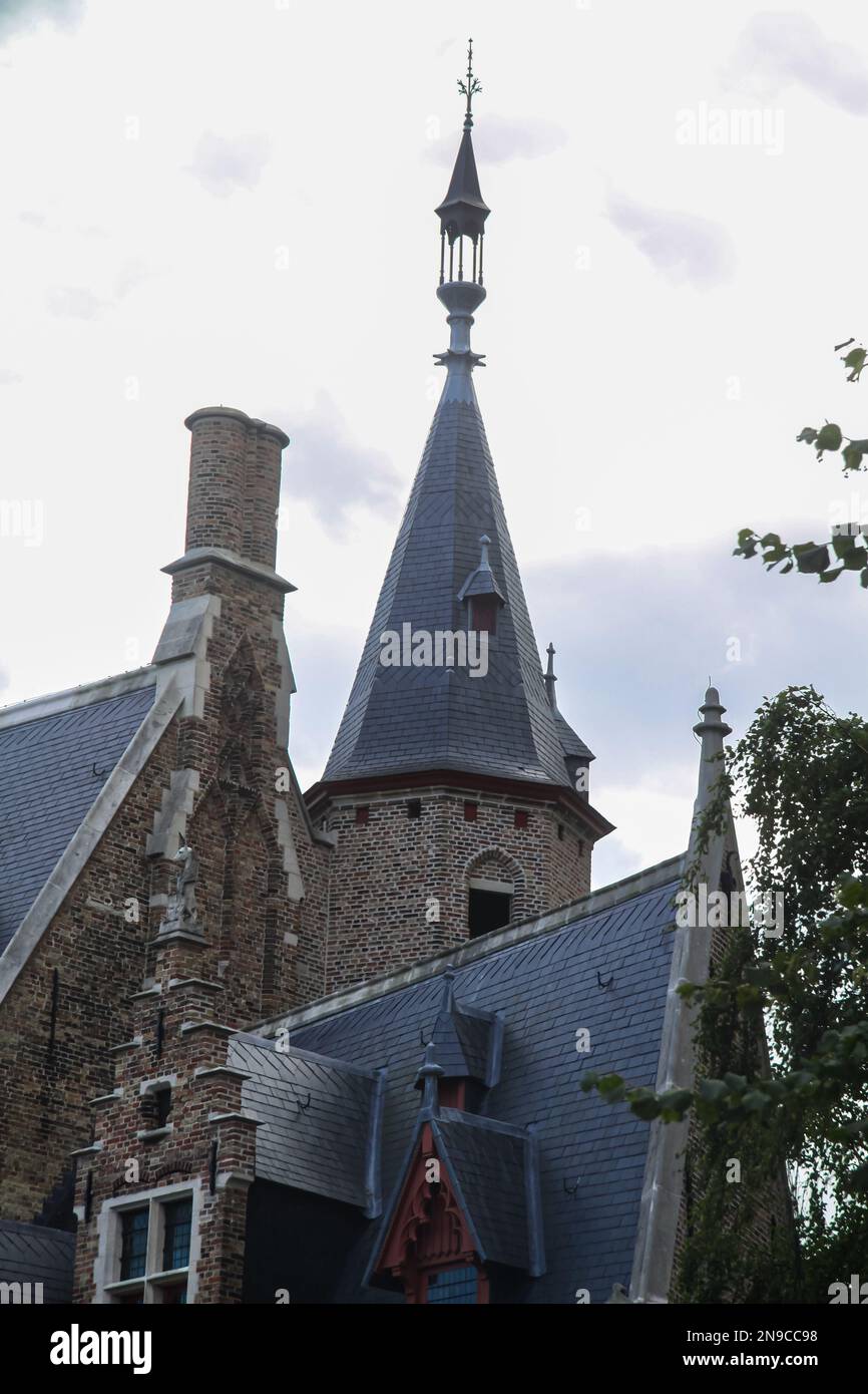 Historical buildings in the town of Brugge, Belgium Stock Photo - Alamy