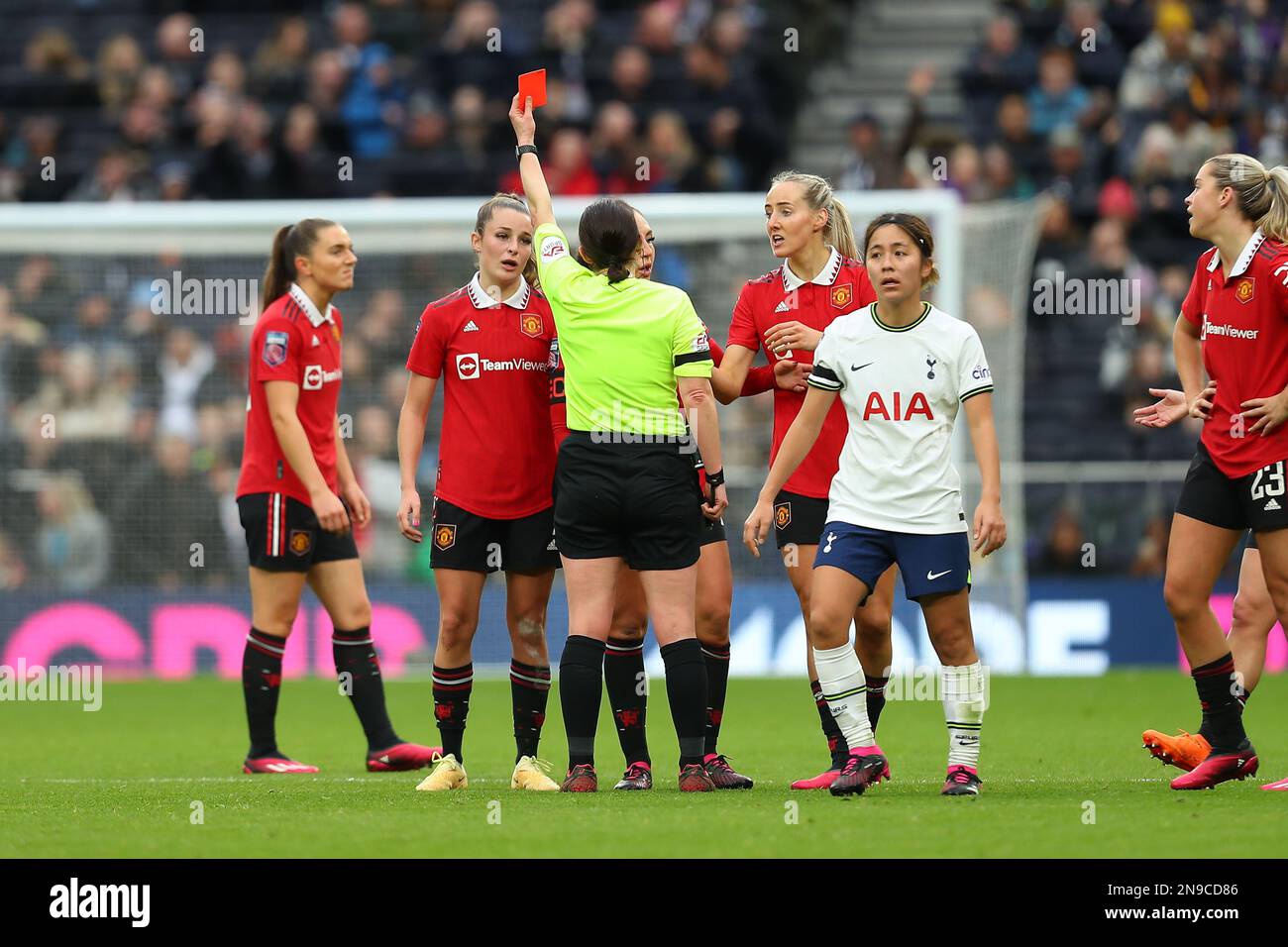 Tottenham Hotspur Stadium, London, UK. 12th Feb, 2023. Womens Super ...