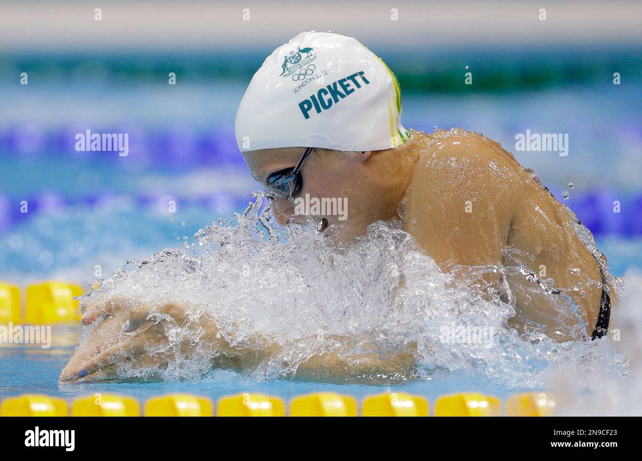 Australia's Leiston Pickett competes in the women's 100-meter ...