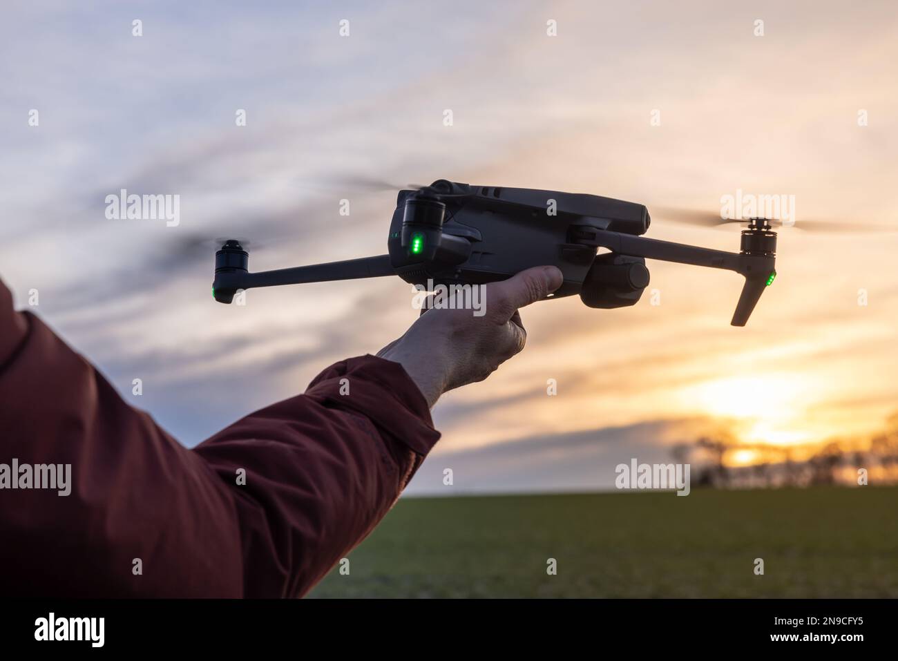 Drone technology inspection hi-res stock photography and images - Alamy