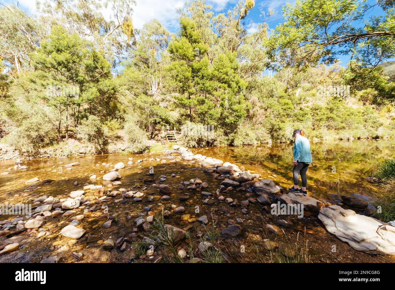 Lerderderg Gorge Circuit Walk in Melbourne Australia Stock Photo - Alamy