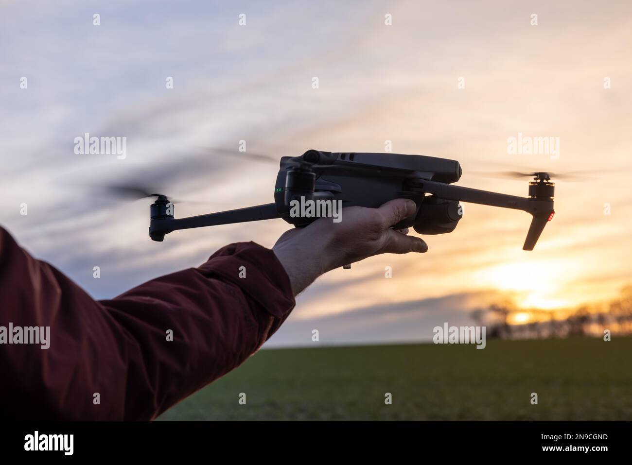 Drone technology inspection hi-res stock photography and images - Alamy