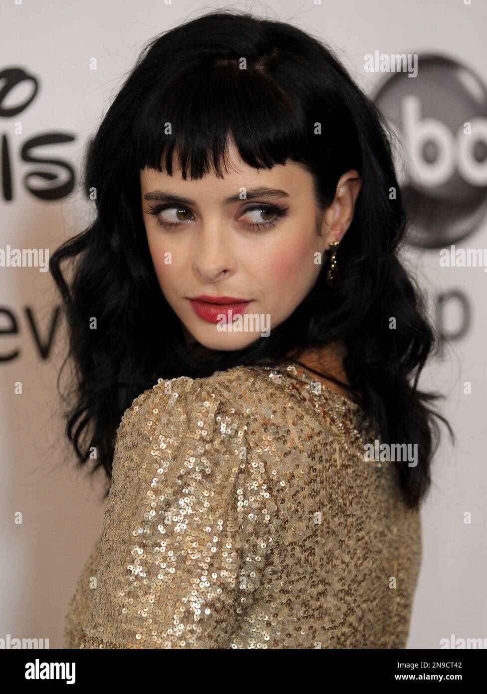 Actress Krysten Ritter arrives at the Disney ABC Television Group 2012 ...
