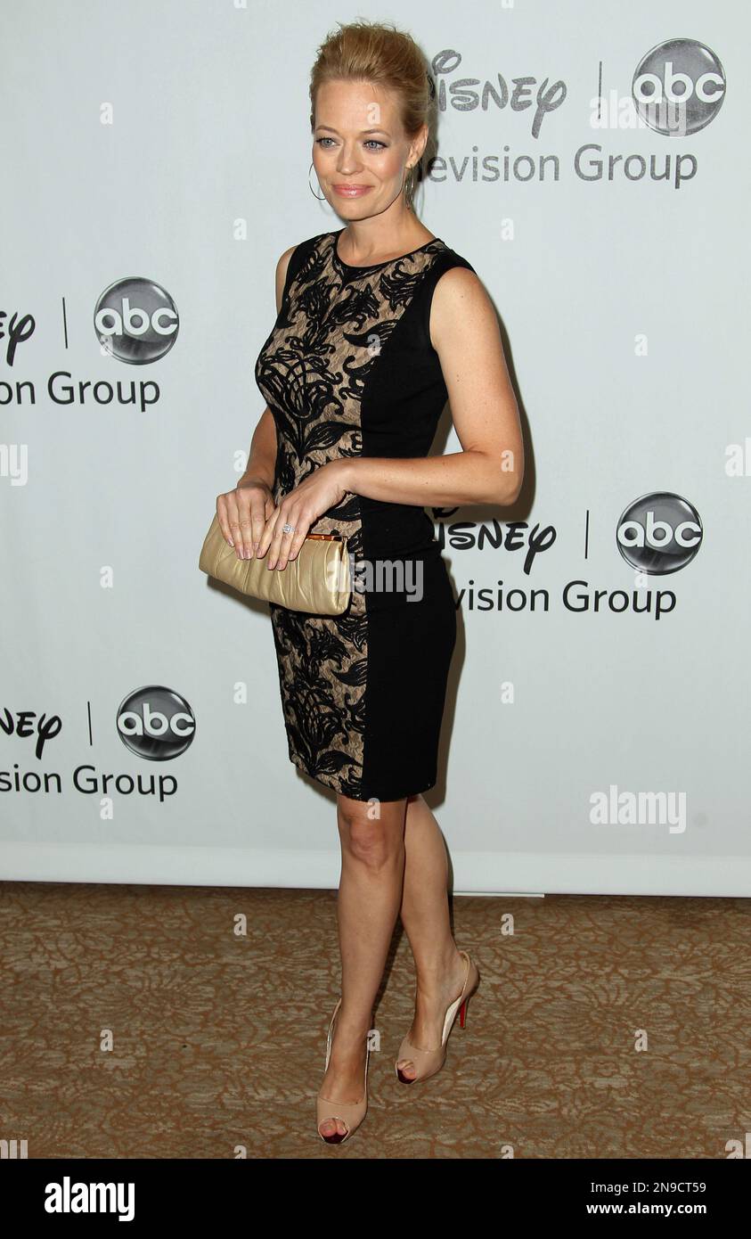Actress Jeri Ryan arrives at the Disney ABC Television Group 2012 ...