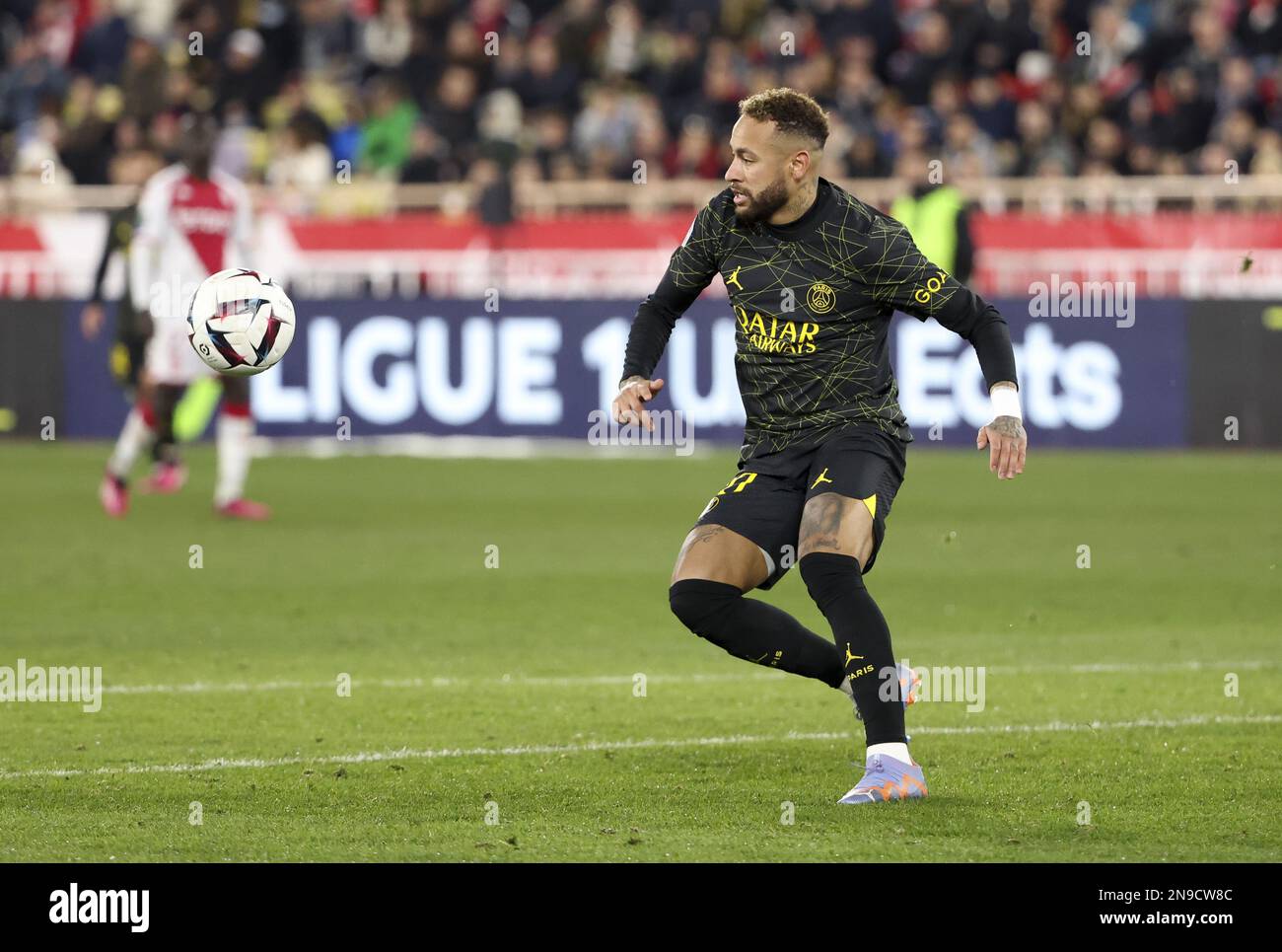Neymar Jr of PSG during the French championship Ligue 1 football match ...