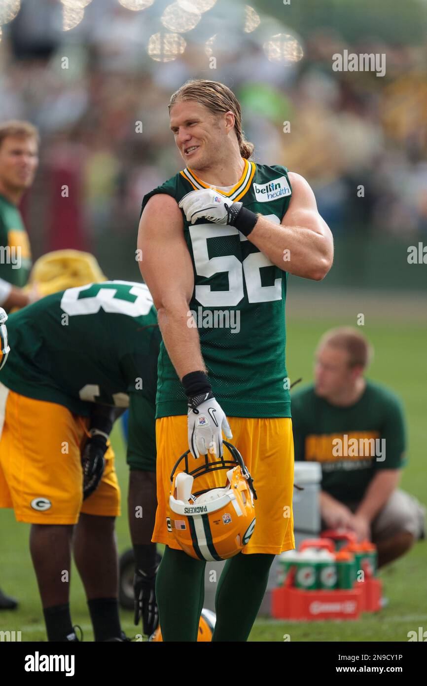 Green Bay Packers linebacker Clay Matthews (52) before Green Bay ...