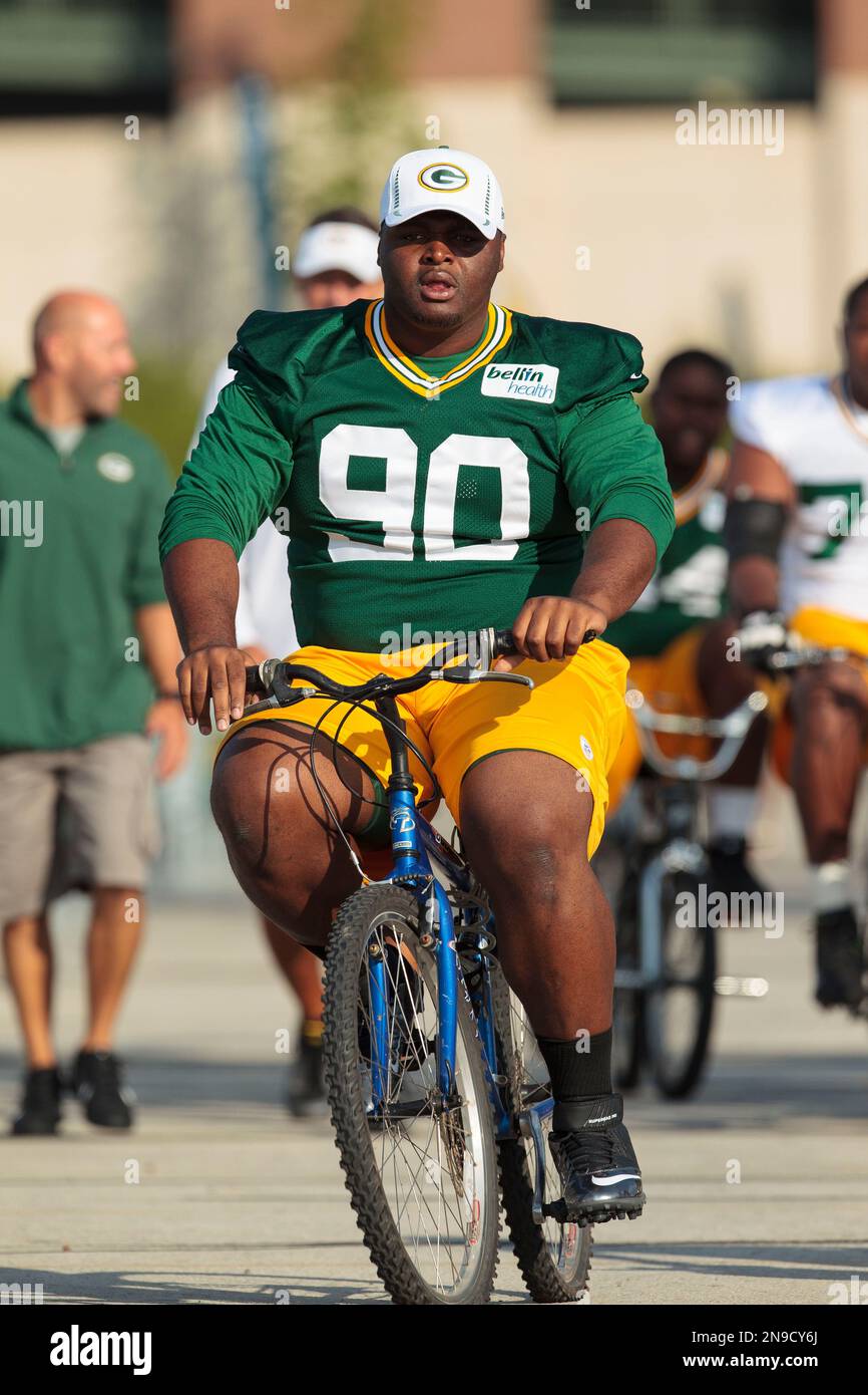 Green Bay Packers nose tackle B.J. Raji (90) during Green Bay Packers ...