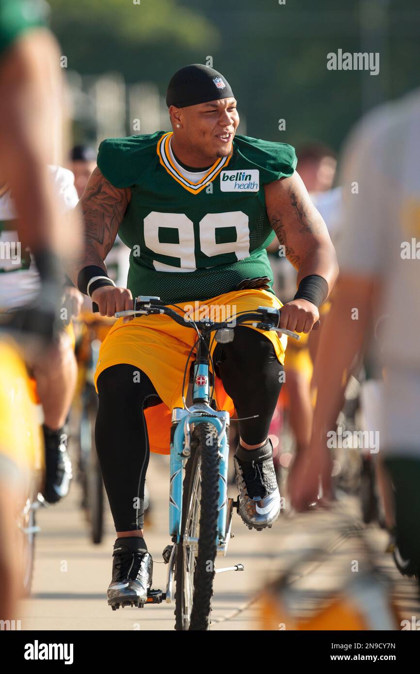 Green Bay Packers defensive end Jerel Worthy (99) before Green Bay ...