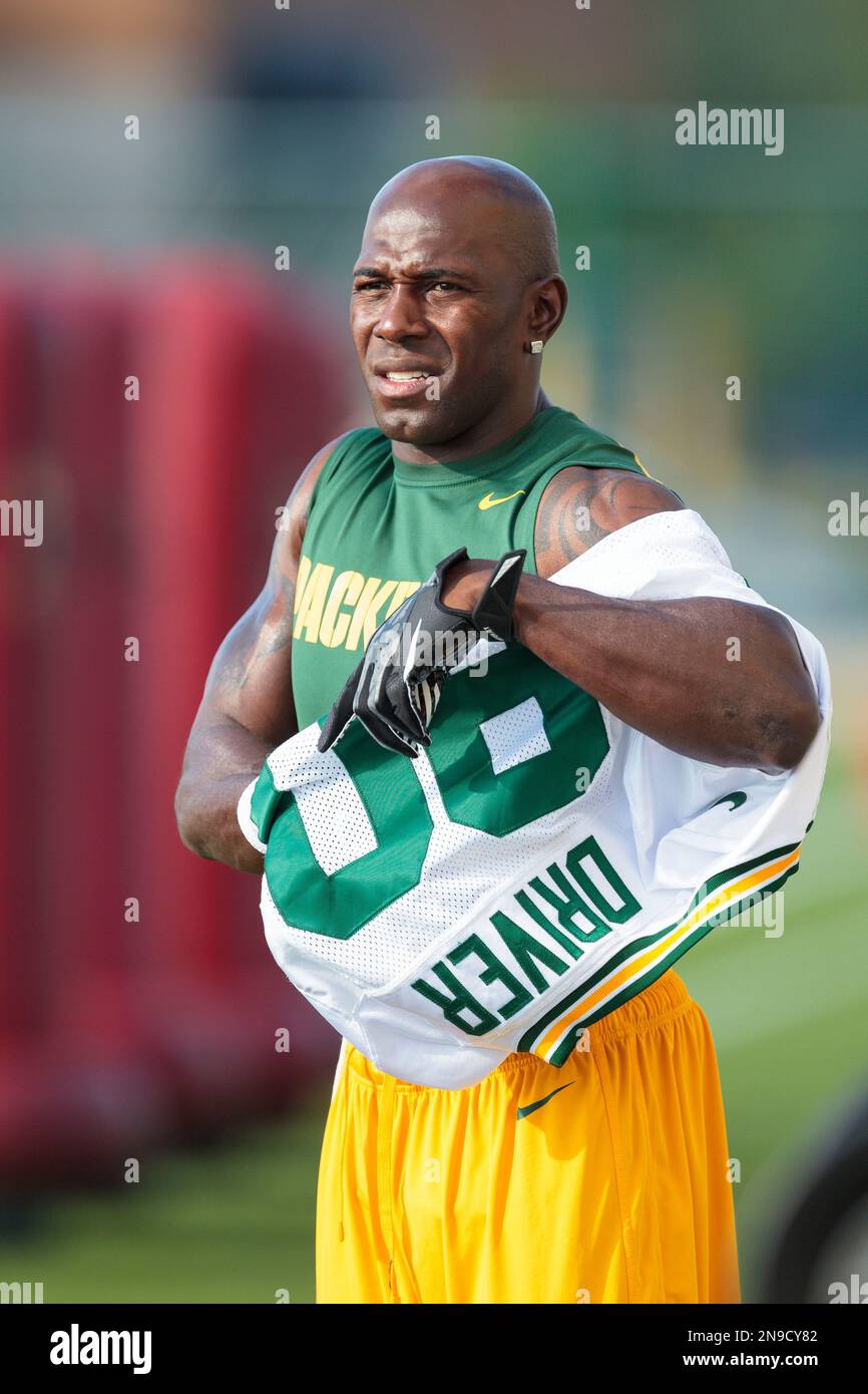Green Bay Packers wide receiver Donald Driver (80) during Green Bay ...