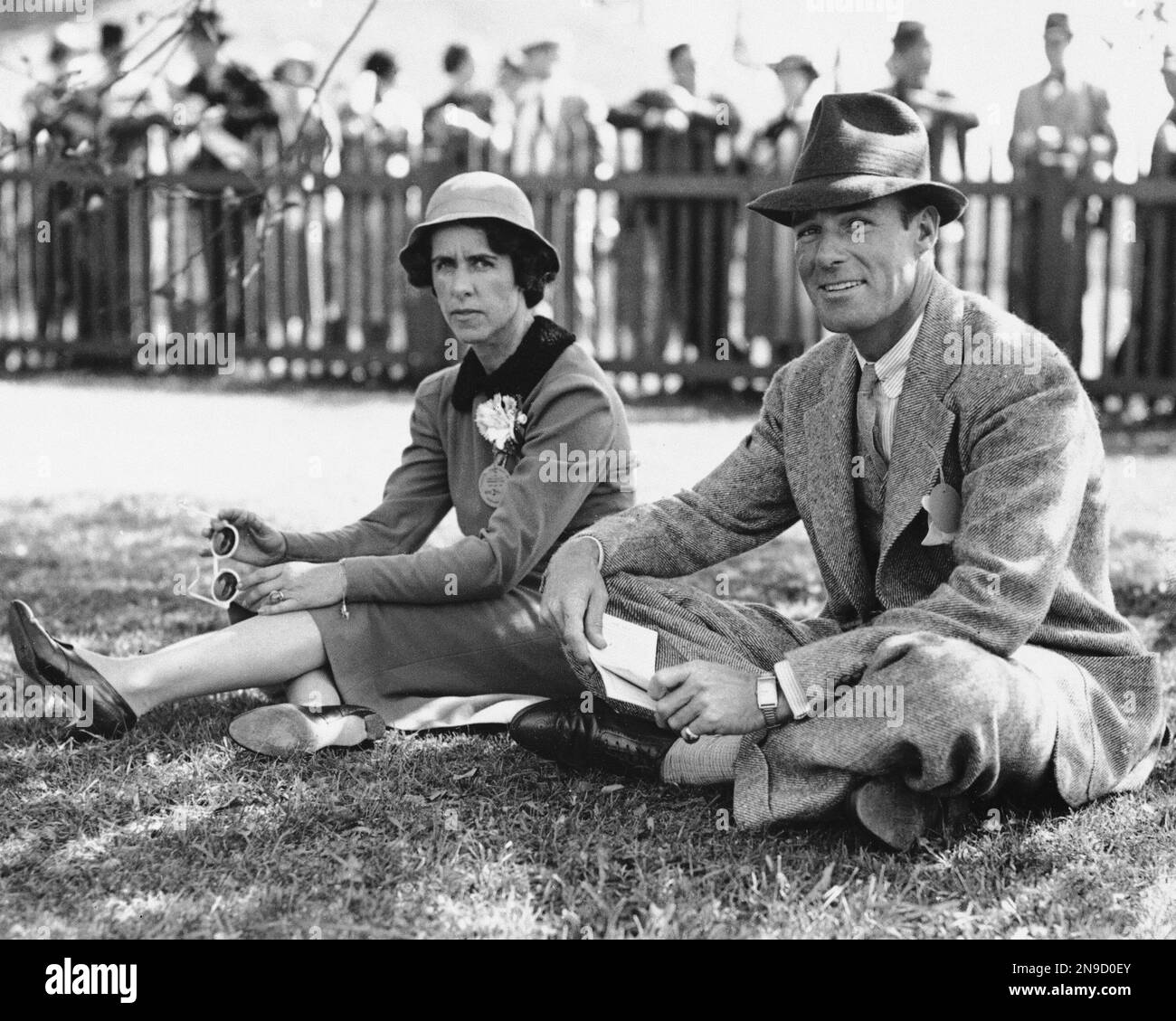 Randolph Scott, American film star and his wife, Marion duPont Scott ...