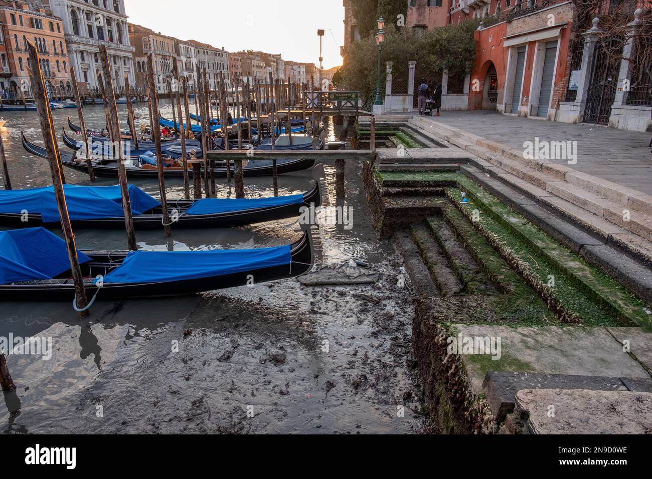Low tide in Venice Stock Photo - Alamy
