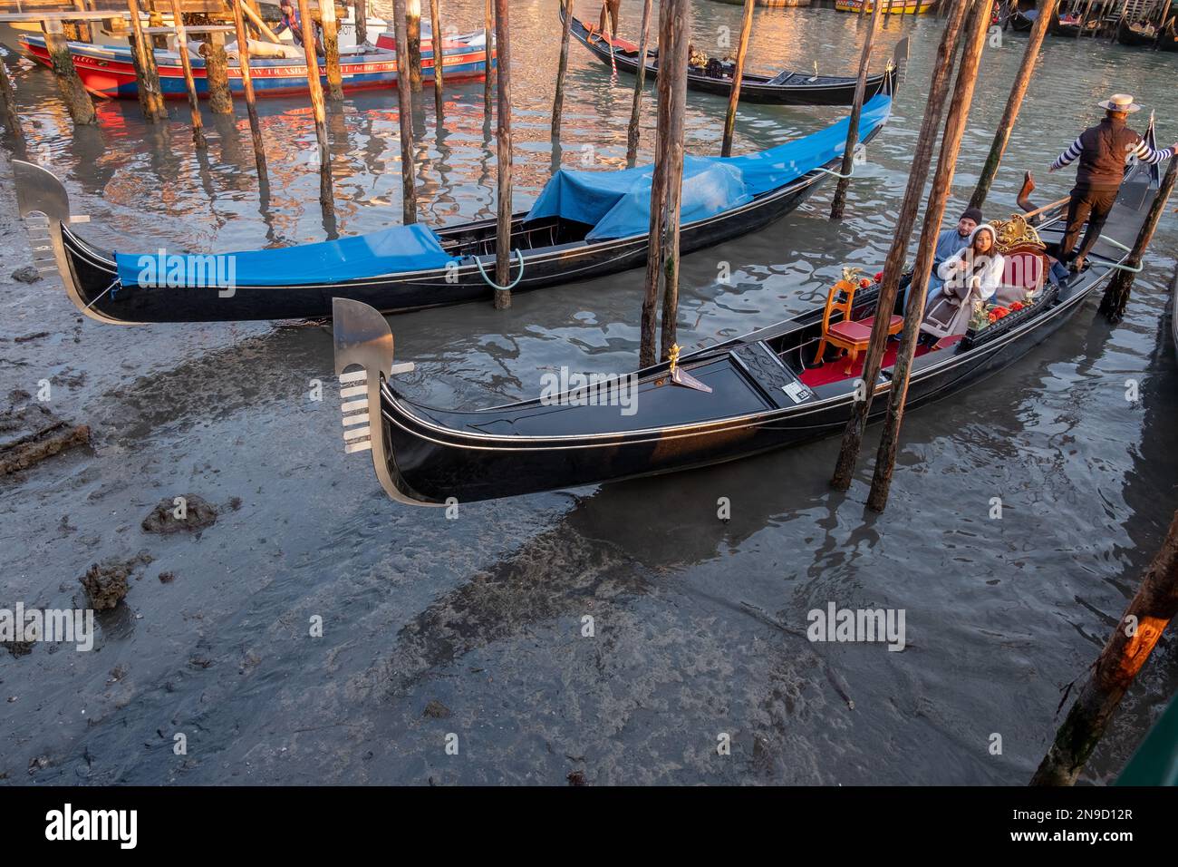 Low tide in Venice Stock Photo - Alamy