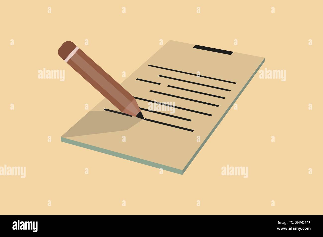 Pencil And Paper Animation