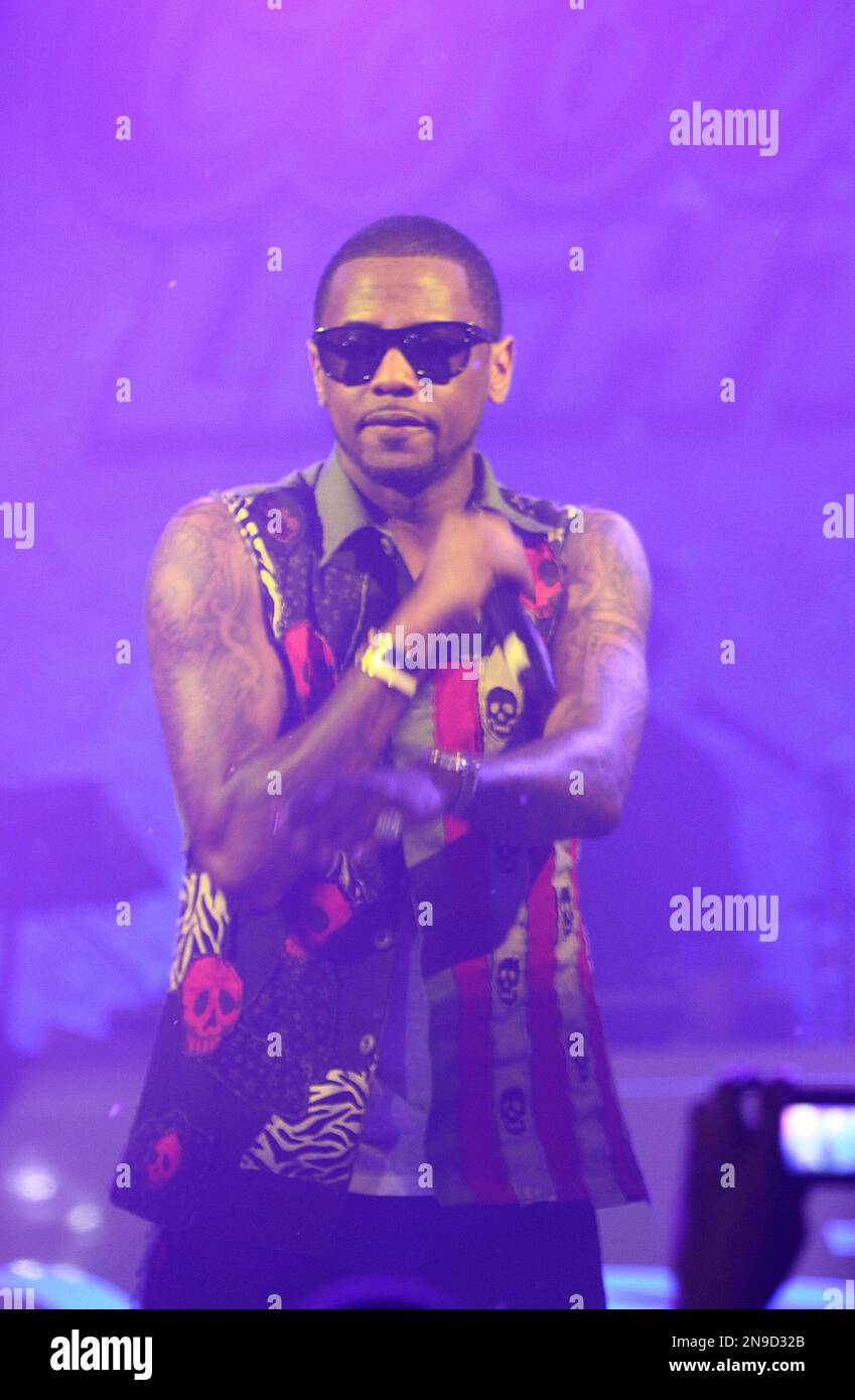 Fabolous is seen performing at the "Coors Light Search for the Coldest ...