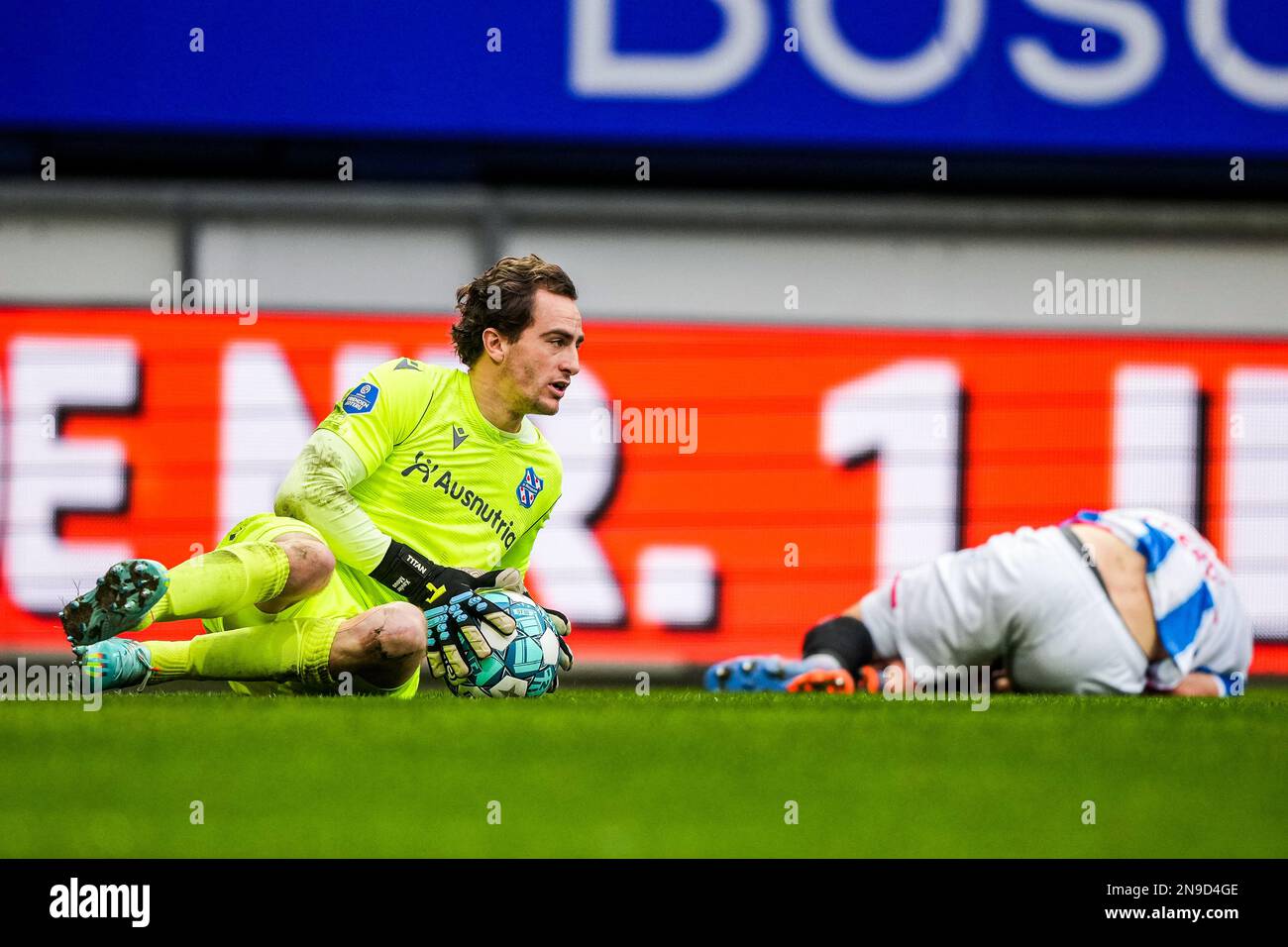 Heerenveen - SC Heerenveen keeper Xavier Mous, Pawel Bochniewicz of SC ...
