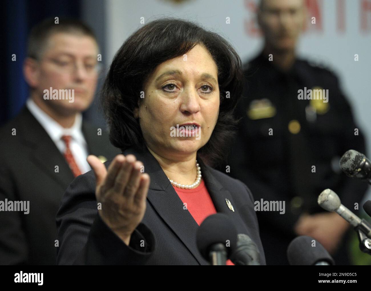 Drug Enforcement Administration (DEA) Administrator Michele Leonhart ...